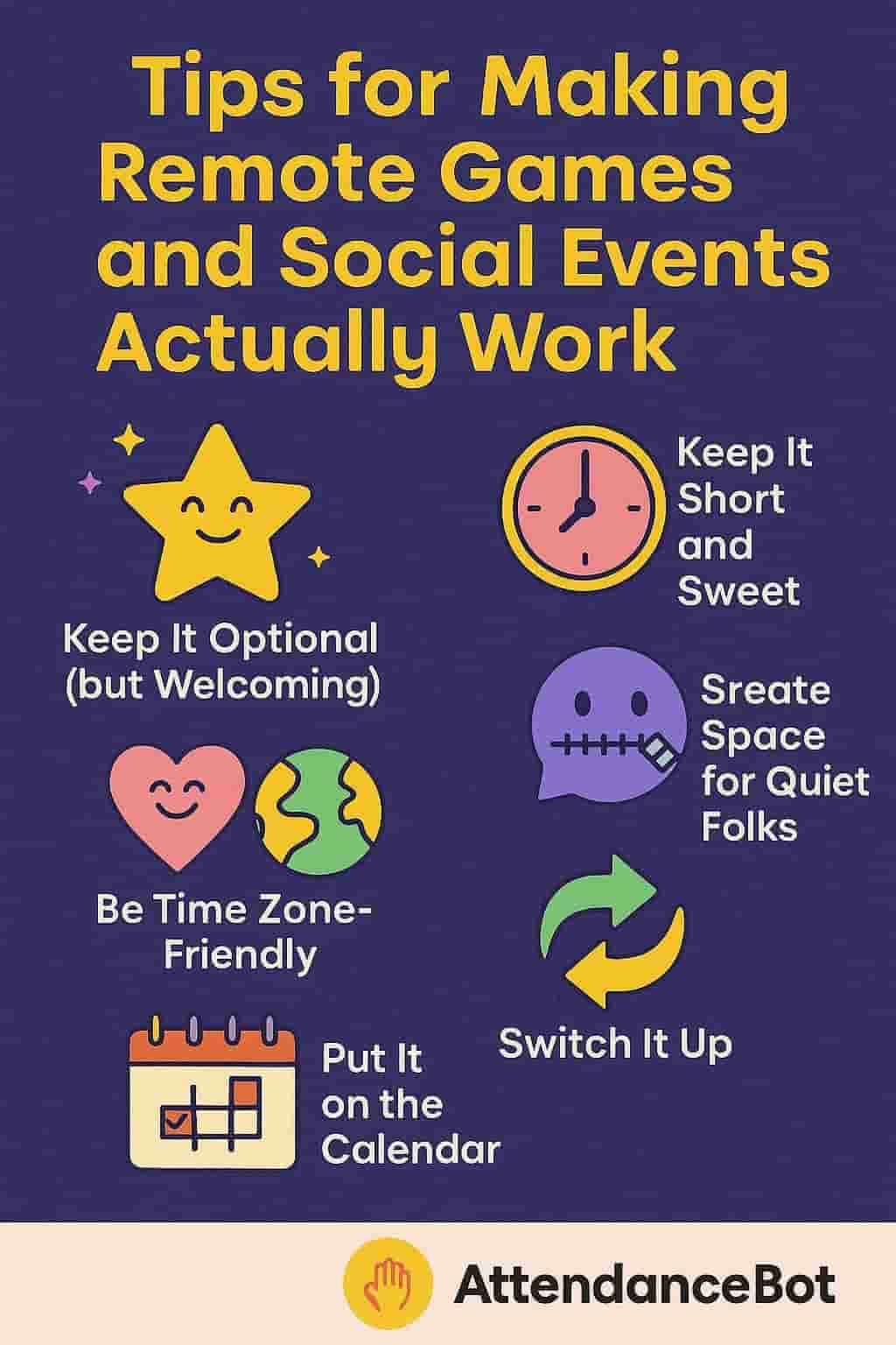 Play Together, Work Better: Remote Edition | AttendanceBot