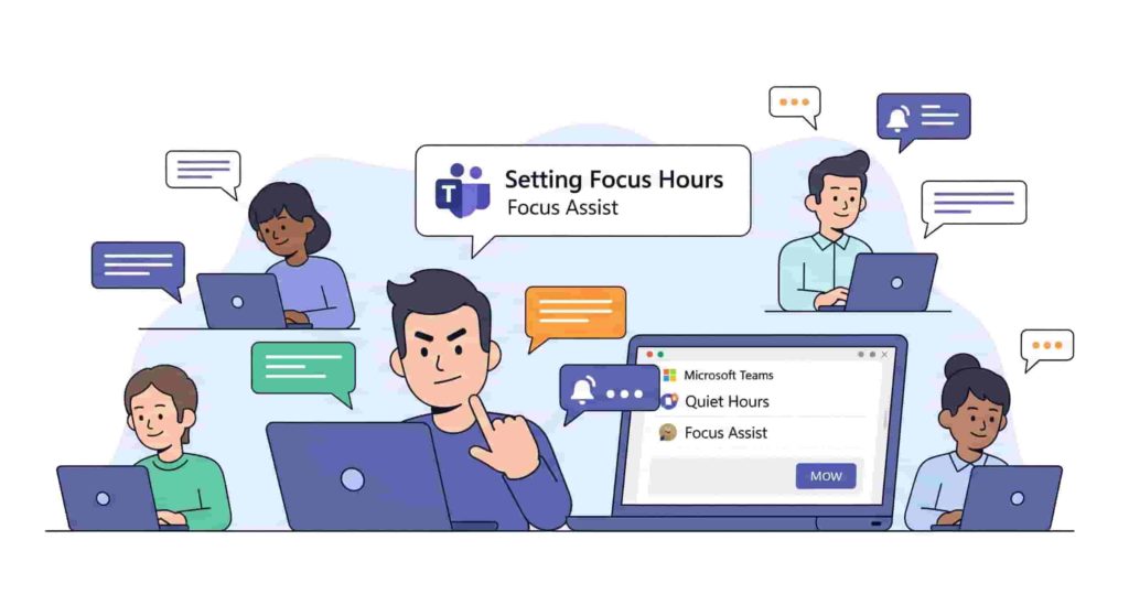 How to Use Slack or Teams to Set Focus Hours (Without Going Dark)